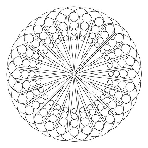 Shop | Category: Background Fills | Product: 10 inch modern circle fill BB