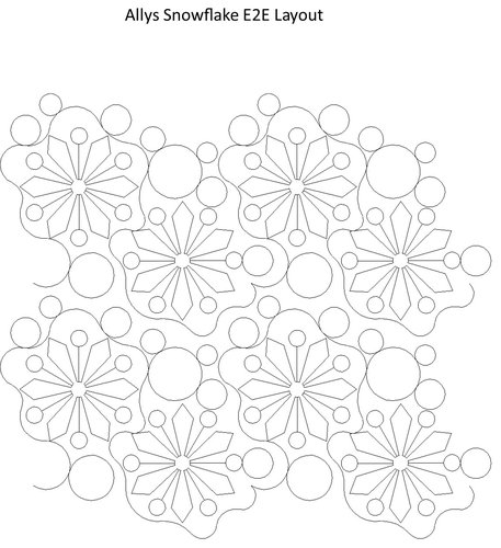 Shop | Category: Christmas / Winter | Product: Allys Snowflake E2E