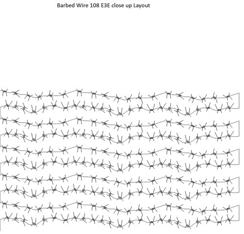 Shop | Category: Designed by Nancy Haacke | Product: Barbed Wire 108 E2E