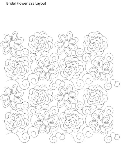 Shop | Category: Edge-to-Edge | Product: Bridal Flower E2E