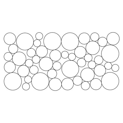 Shop | Category: Fill Sets | Product: Bubbles Fill A Rectangle 2 x 4