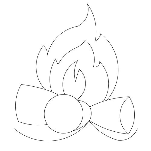 Shop | Category: Borders and Sashes | Product: Campfire Bdr and Crnr 5