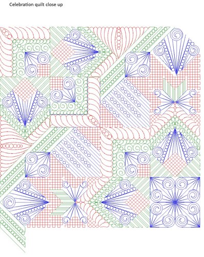 Shop | Category: Designed by Nancy Haacke | Product: Celebration Quilt Set