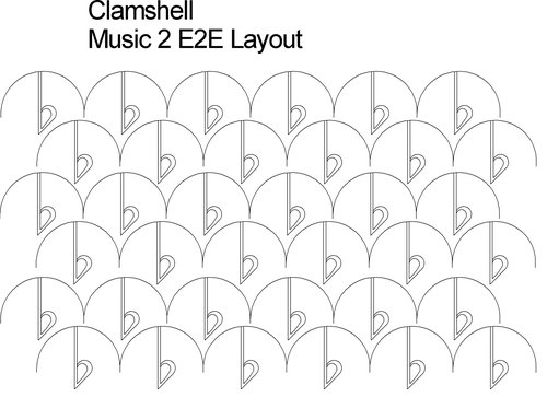Shop | Category: Designed by Nancy Haacke | Product: Clamshell Music 2 E2E