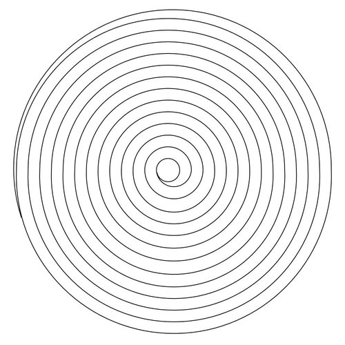 Shop | Category: Bubbles/Circles/Pearls/Pebbling | Product: Concentric ...