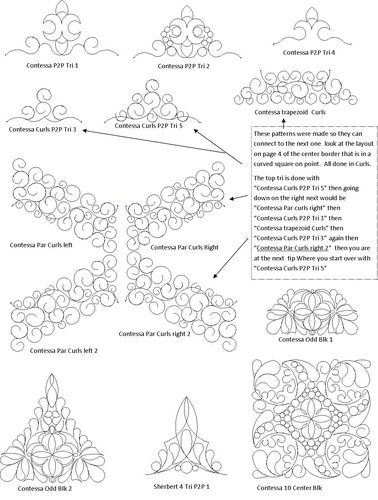 Shop | Category: Designed by Nancy Haacke | Product: Contessa pattern set