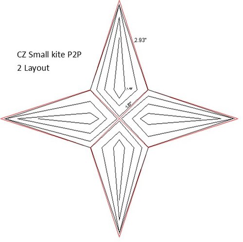 Shop | Category: Kite shapes | Product: CZ Small kite 2