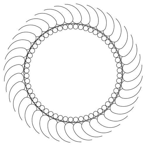 Shop | Category: Circle Patterns | Product: Destinations Circle Frame ...