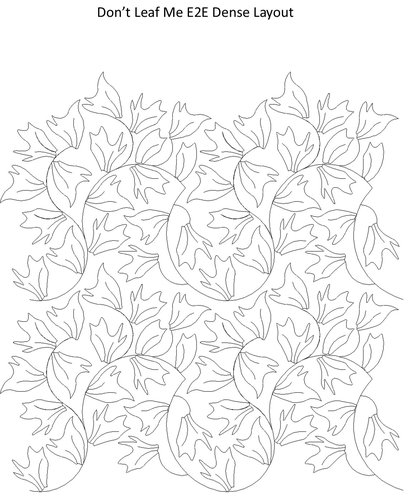 Shop | Category: Edge-to-Edge | Product: Don’t Leaf Me E2E Dense