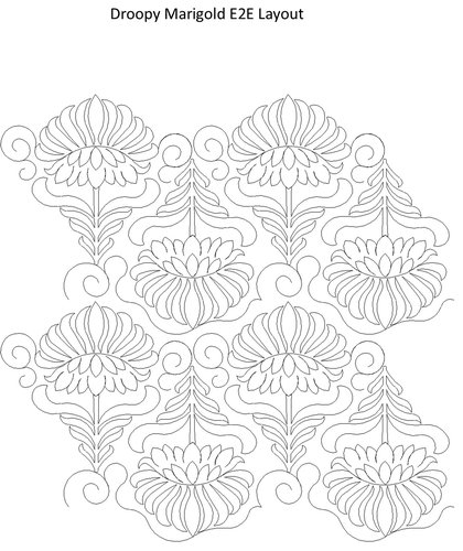 Shop | Category: Edge-to-Edge | Product: Droopy Marigold E2E