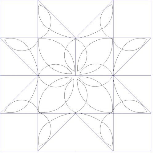 Shop | Category: Star Block Patterns | Product: EQ mini star triangles