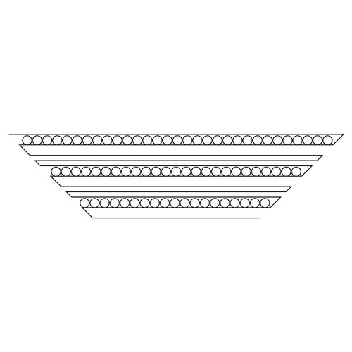 Shop | Category: Trapezoids | Product: ES Strip Border Med Trapezoid B
