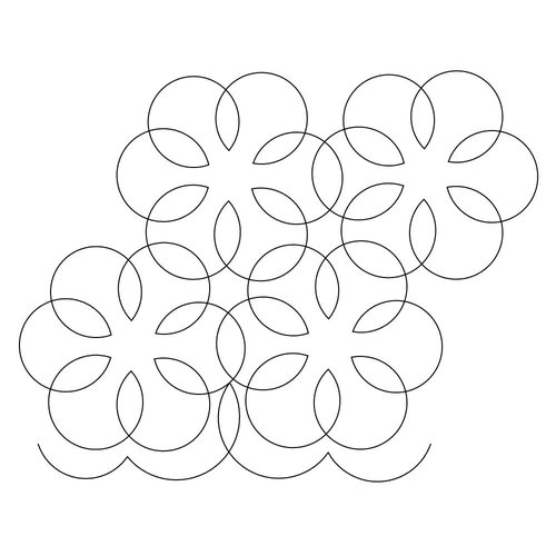 Shop | Category: Edge-to-Edge | Product: Eternity Flower E2E