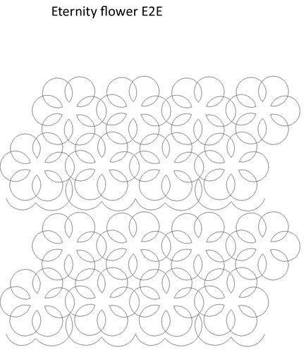 Shop | Category: Edge-to-Edge | Product: Eternity Flower E2E
