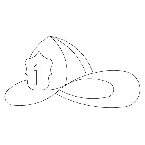 Shop | Category: Motiffs | Product: Fireman hat motiff