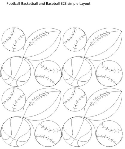 Shop | Category: Boys | Product: Football Basketball and Baseball E2E simple