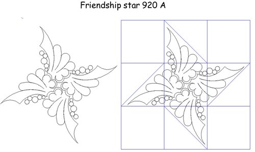 Shop | Category: Designed by Nancy Haacke | Product: Friendship star 920 A