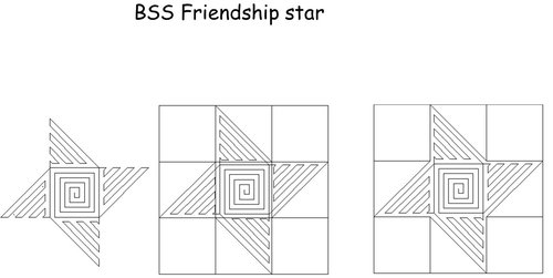 Shop | Category: Designed by Nancy Haacke | Product: Friendship star BSS