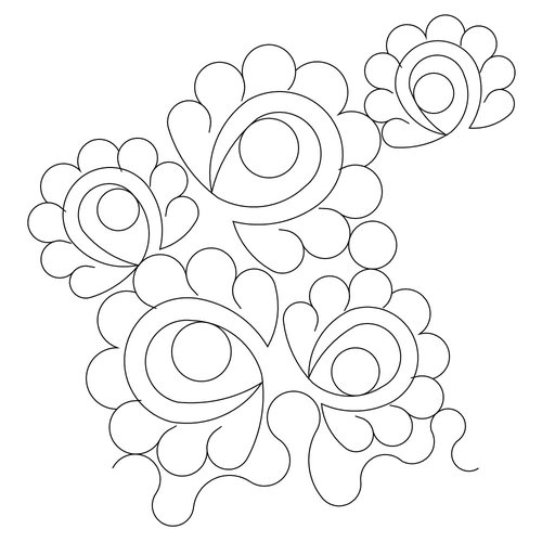 Shop | Category: Designed by Nancy Haacke | Product: Grannys Flowers E2E