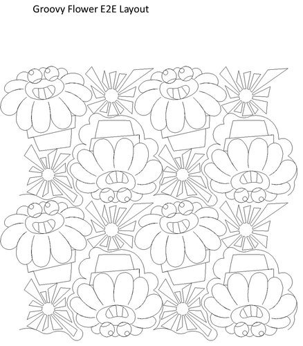 Shop | Category: Edge-to-Edge | Product: Groovy Flower E2E