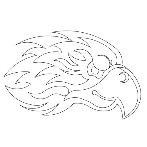 Shop | Category: Animals / Mammals | Product: Hawk Motiff