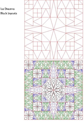 Shop | Category: Christmas / Winter | Product: Ice Dreams pattern set