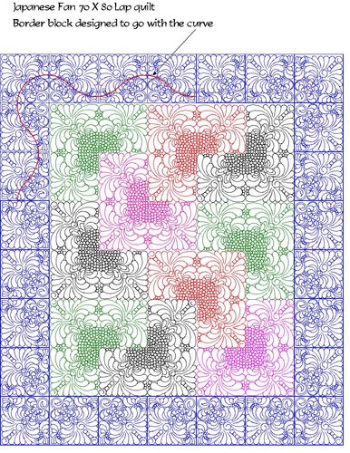Shop | Category: Compass or Dreseden Patterns | Product: Japanese Fan ...