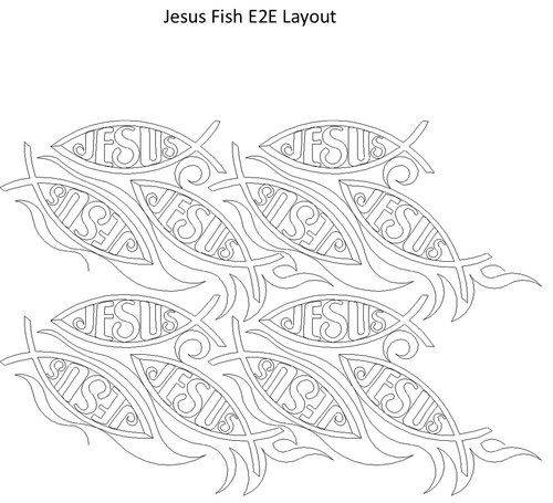 Shop | Category: Edge-to-Edge | Product: Jesus Fish E2E