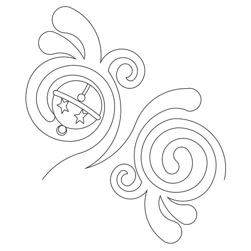 Shop | Category: Edge-to-Edge | Product: Jingle Bell Feather Spiral E2E