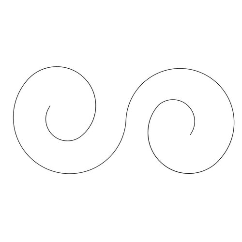 Shop | Category: Borders and Sashes | Product: Konda 2 Curls BDR