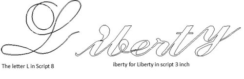 Shop | Category: lettering / words / phrases | Product: Liberty Set