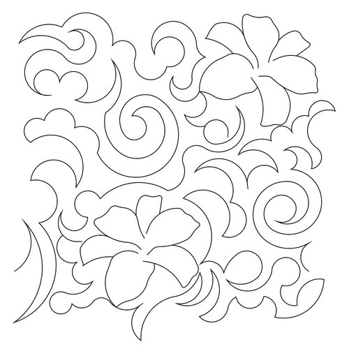 Shop | Category: Designed by Nancy Haacke | Product: Lily Damask E2E