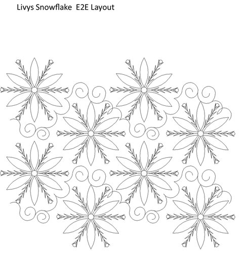 Shop | Category: Christmas / Winter | Product: Livys Snowflake E2E