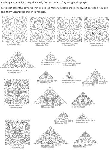 Shop | Category: Digitized patterns for Wing & a Prayer quilts ...