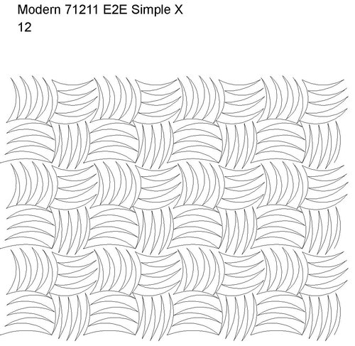 Shop | Category: Bread and butter E2E Patterns | Product: 71211 Modern E2E Simple