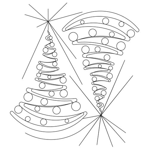 Shop | Category: Christmas / Winter | Product: Modern Christmas tree ...