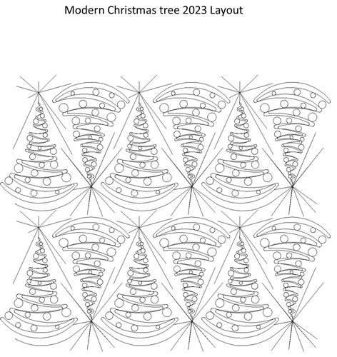 Shop | Category: Christmas / Winter | Product: Modern Christmas tree 2023 E2E