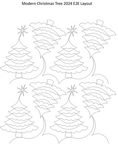 Shop | Category: Christmas / Winter | Product: Modern Christmas Tree 2024 E2E