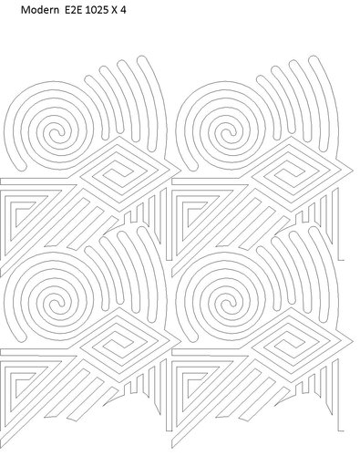 Shop | Category: Bread and butter E2E Patterns | Product: Modern E2E 1025