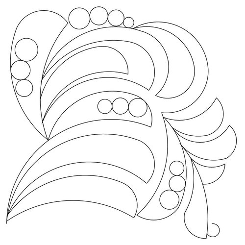 Shop | Category: Designed by Nancy Haacke | Product: Modish Feather E2E