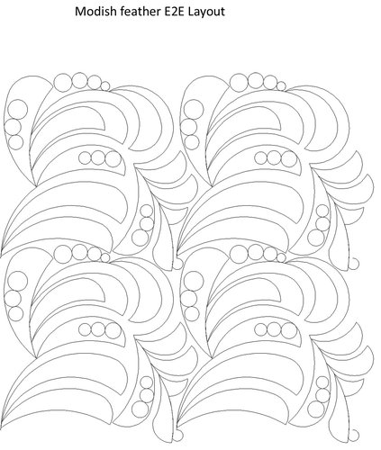 Shop | Category: Designed by Nancy Haacke | Product: Modish Feather E2E