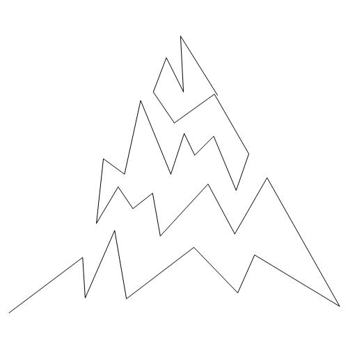 Shop | Category: Background Fills | Product: Mountain fill 6 X 5