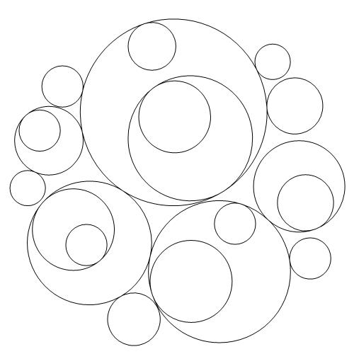 Shop | Category: Background Fills | Product: MS 2 Circles in a circle 2