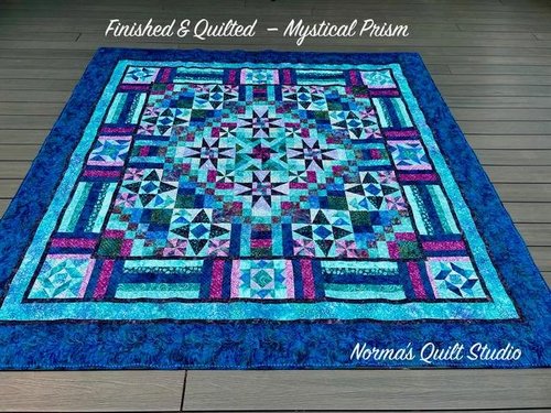 Shop | Category: Digitized patterns for Wing & a Prayer quilts | Product: Mystical Prism quilt set