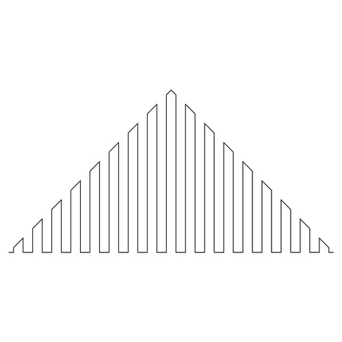 Shop | Category: Background Fills | Product: Ombre star HST 12 lines P2P