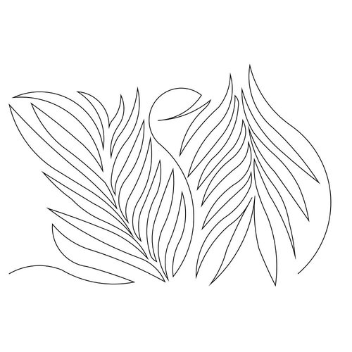 Shop | Category: Edge-to-Edge | Product: Palm Frond E2E