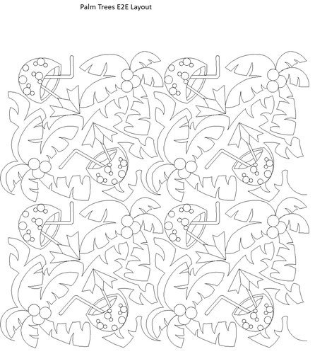 Shop | Category: Edge-to-Edge | Product: Palm Trees E2E