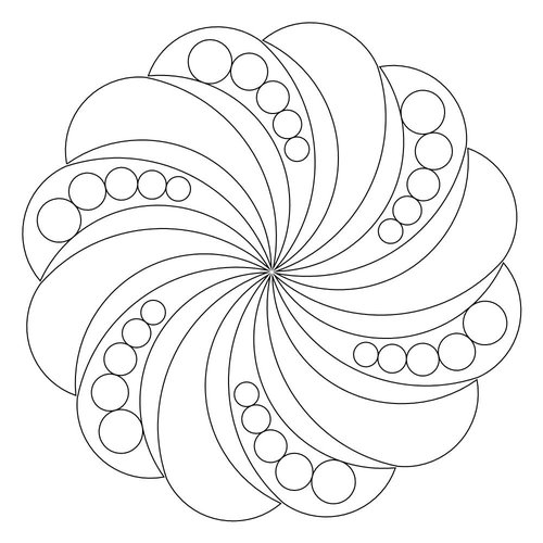 Shop | Category: Circle Patterns | Product: Plum Circle 10 A
