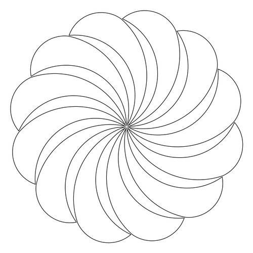 Shop | Category: Circle Patterns | Product: Plum Fusion Circle 10 B