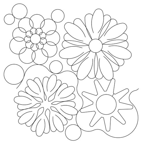 Shop | Category: Edge-to-Edge | Product: Puffy Flowers E2E Dense